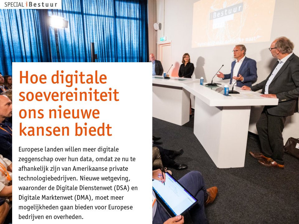 Soevereiniteit - iBestuur Congres 2022 terugblik